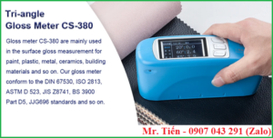 Hướng dẫn sử dụng máy đo độ bóng CS-300/380/300S hãng CHN